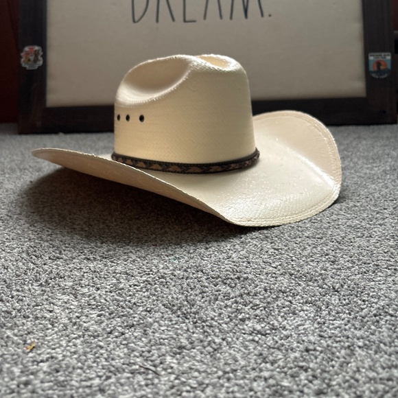 Justin Boots | Accessories | Justin Straw Cowboy Hat | Poshmark